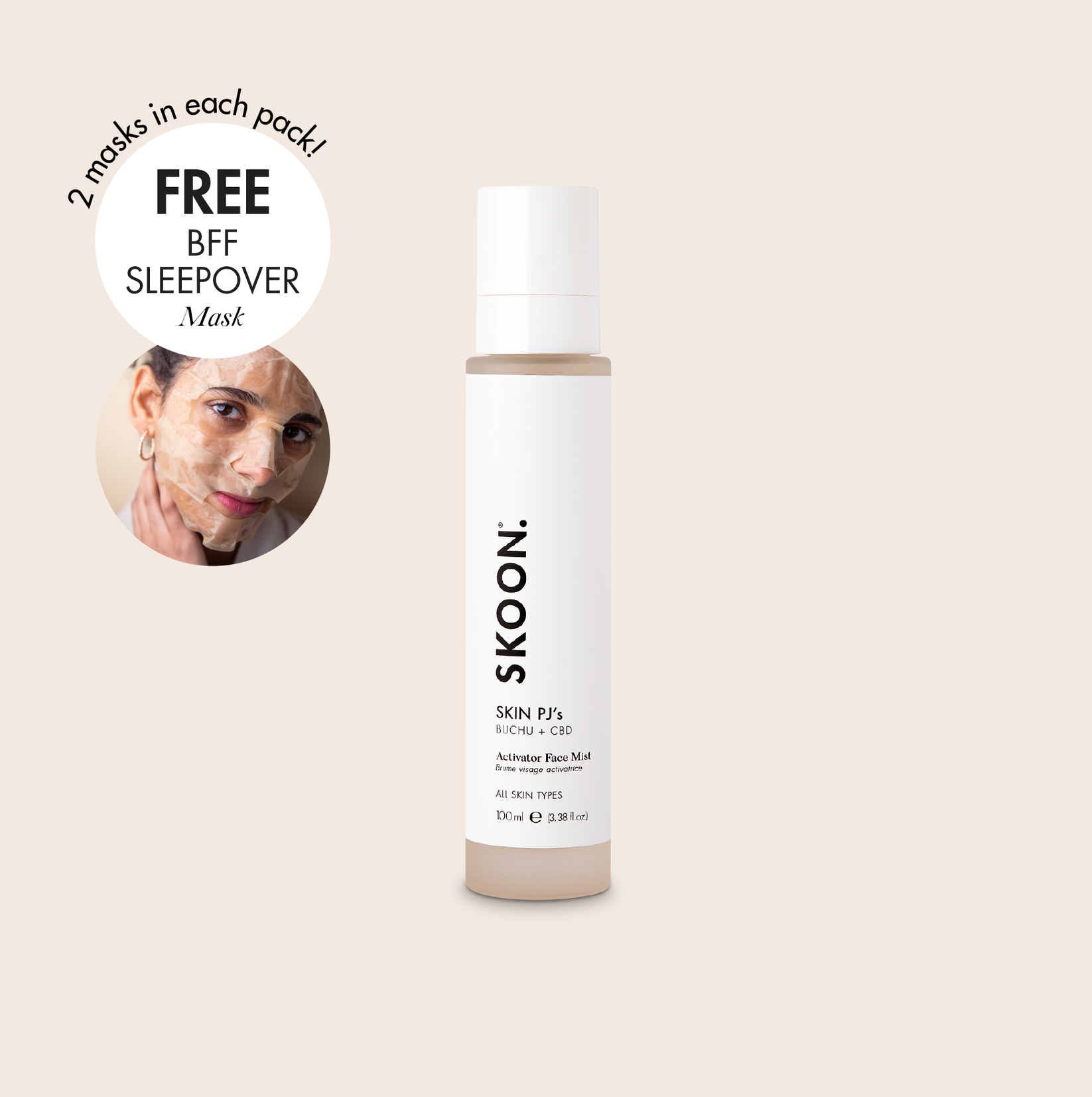 Buy SKOON. SKIN PJ’s Activator Facial Mist Online