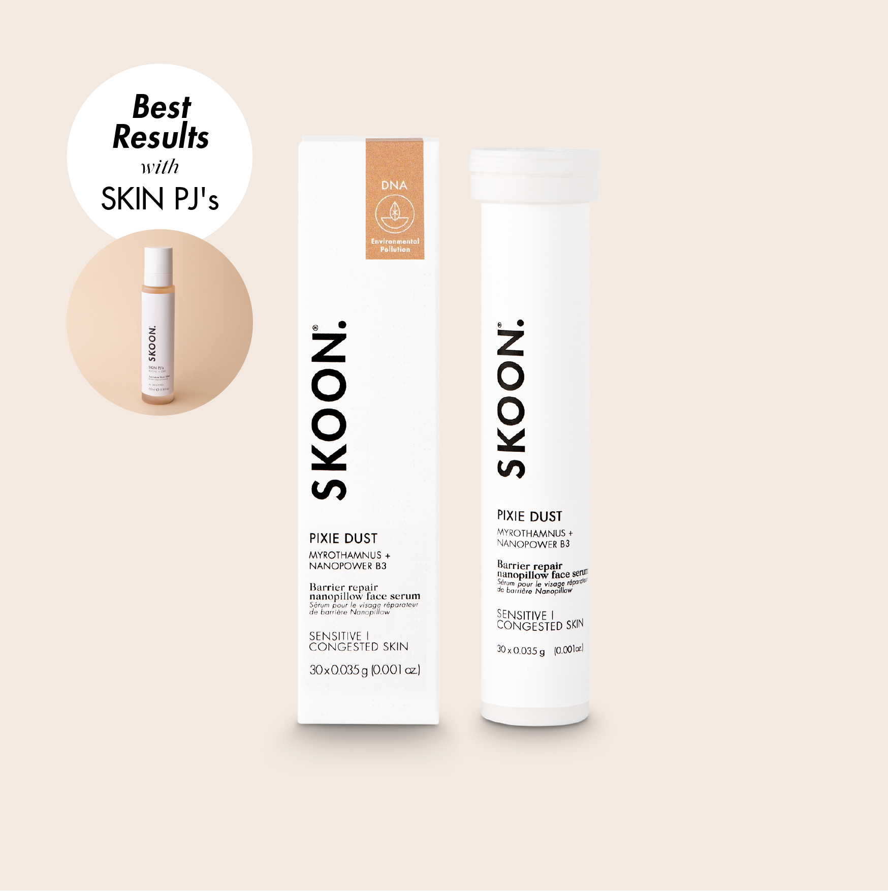 Buy SKOON. B3 BARRIER REPAIR NanoPillow Serum Online