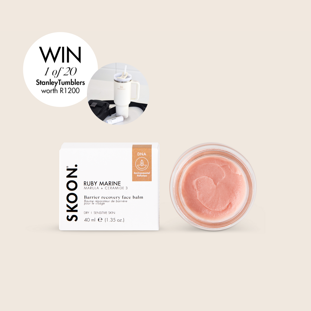 Buy Ruby Marine Barrier Recovery Face Balm | SKOON.