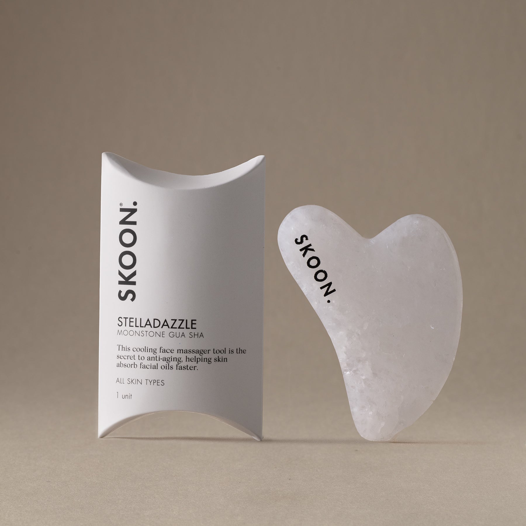 Buy SKOON. STELLADAZZLE MOONSTONE GUA SHA online